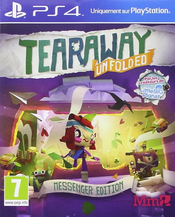 Tearaway Unfolded Messenger Edition PS4 Occasion ♻️ – Le Particulier